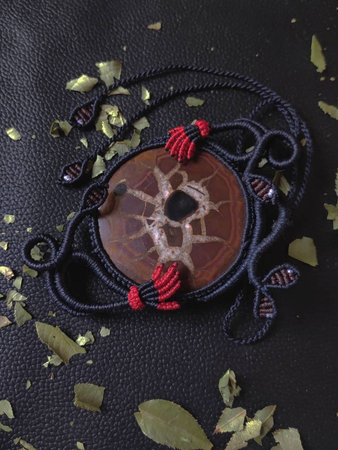 Helloween Macrame Jewelry With Beautiful Septrain Macrame Hippie ...