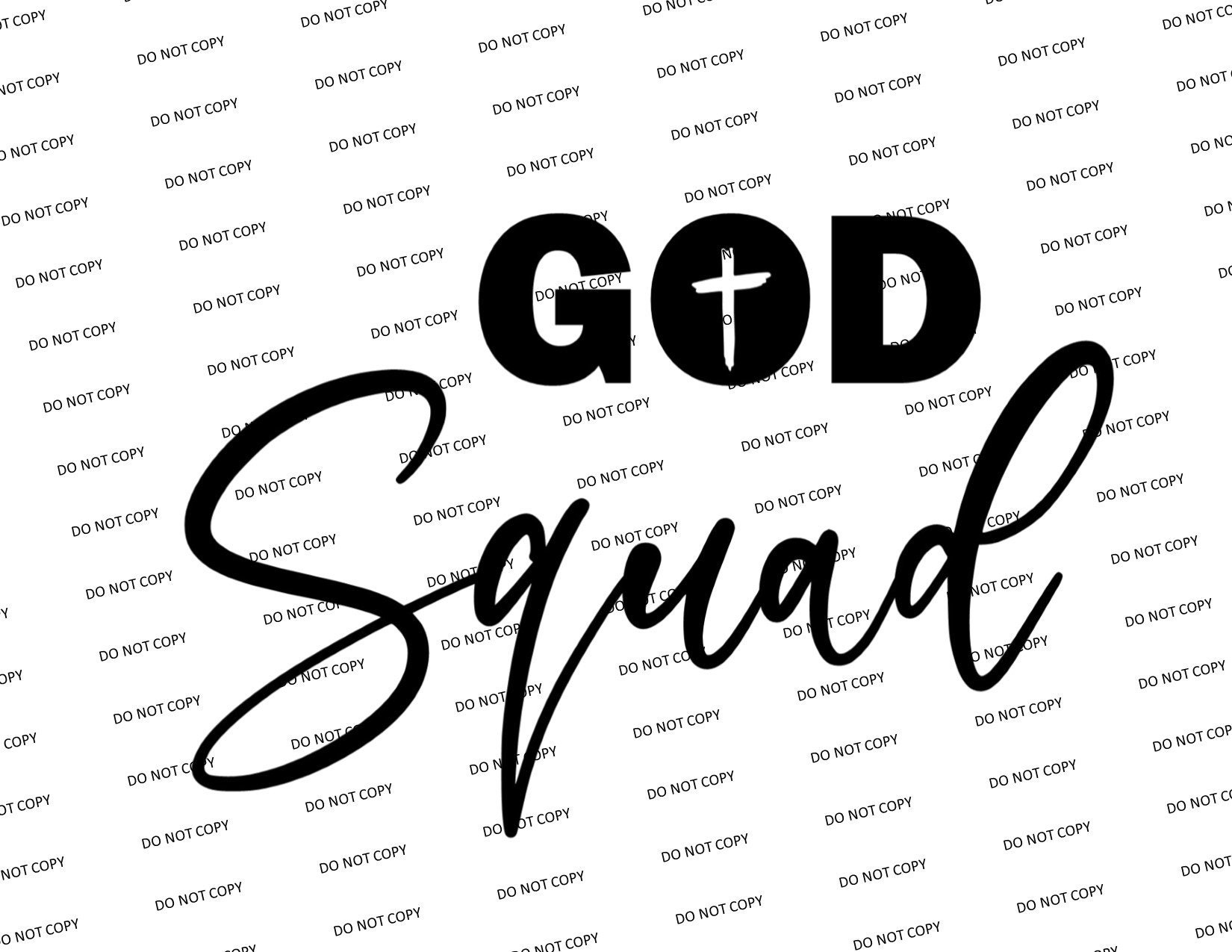 Digital Svg/png-god Squad christian - Etsy