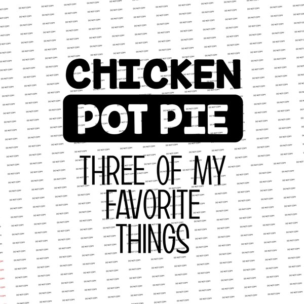 Chicken Pot Pie Svg - Etsy