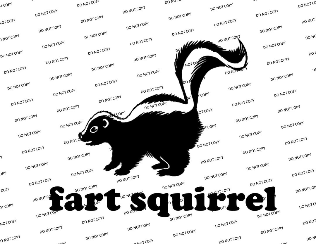 Digital Svg/png-fart Squirrel funny/sarcastic - Etsy