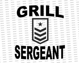 Sergeant Svg - Etsy
