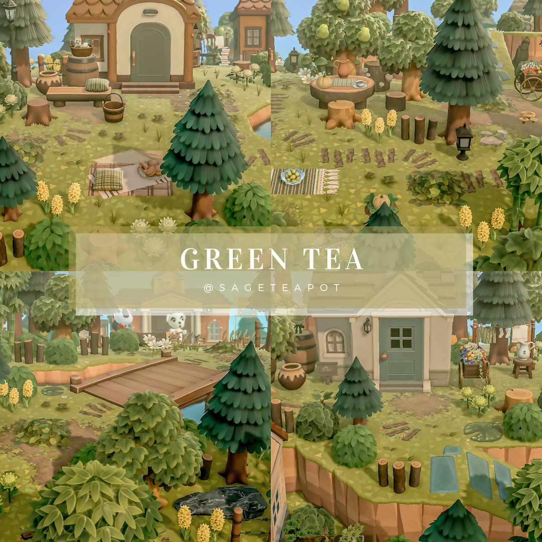 Green Tea - Animal Crossing Lightroom Preset - Etsy