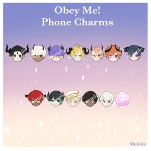 Obey Me! - Mini Phone Charms - Etsy