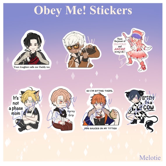 Obey Me Meme Stickers - Etsy