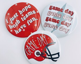 Virginia Tech Game Day Tailgate Buttons | Game Day Pins | College ...