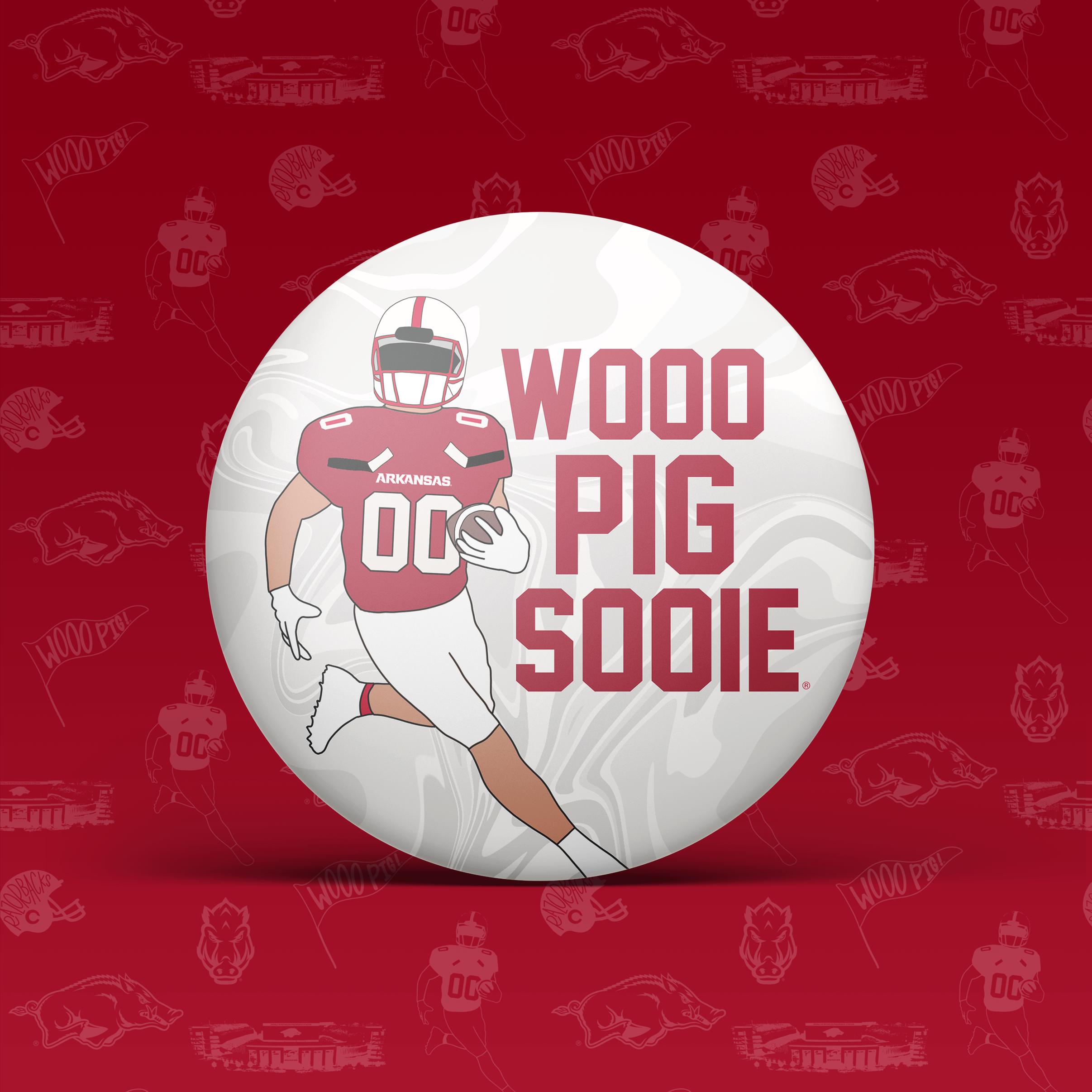 Arkansas Game Day Tailgate Buttons | Game Day Pins | College Football ...