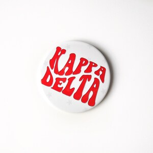 Kappa Delta Game Day Tailgate Buttons Game Day Pins College Football ...
