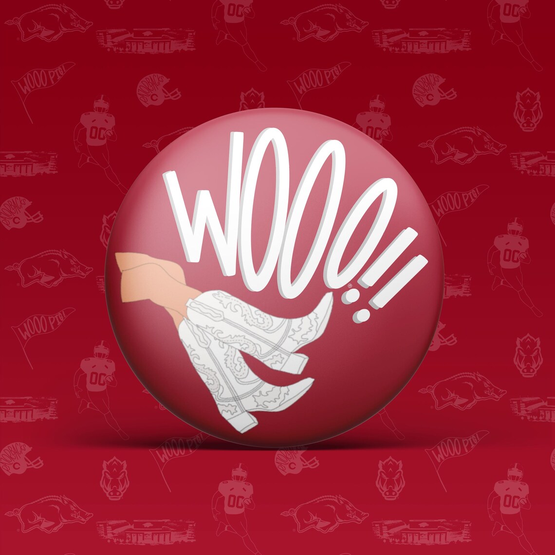 Arkansas Game Day Tailgate Buttons | Game Day Pins | College Football ...