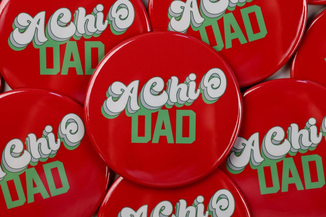 A Chi O Dad Game Day Tailgate Buttons | Game Day Pins | College ...