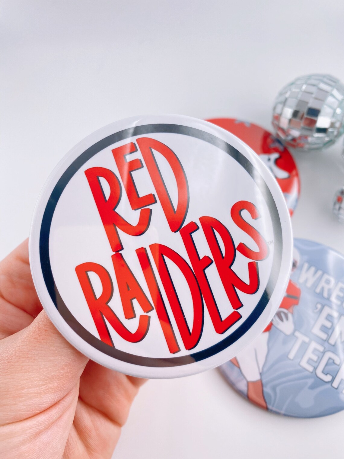 TEXAS TECH Game Day Buttons | Gameday Pins | College Football ...
