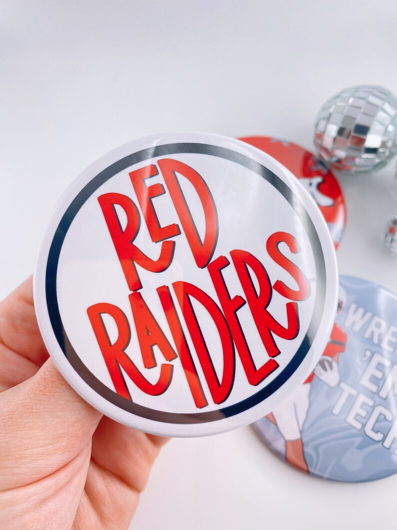 TEXAS TECH Game Day Buttons | Gameday Pins | College Football ...