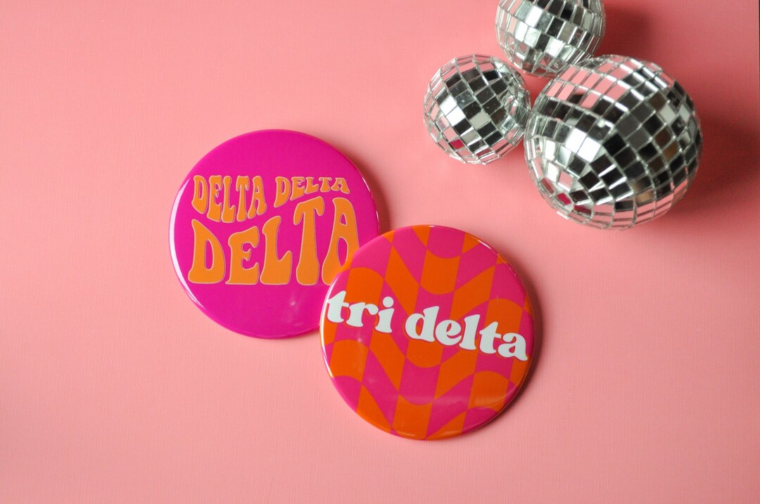 Tri Delta Game Day Tailgate Buttons | Game Day Pins | College Football ...