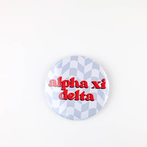 Alpha Xi Delta Greek Game Day Tailgate Buttons | Game Day Pins ...