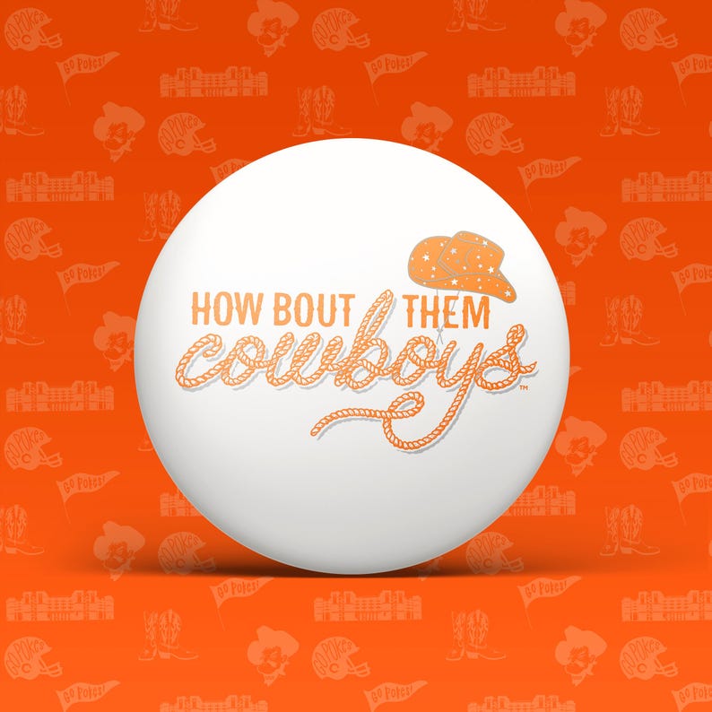 Oklahoma State University Game Day Buttons | Gameday Pins | College ...