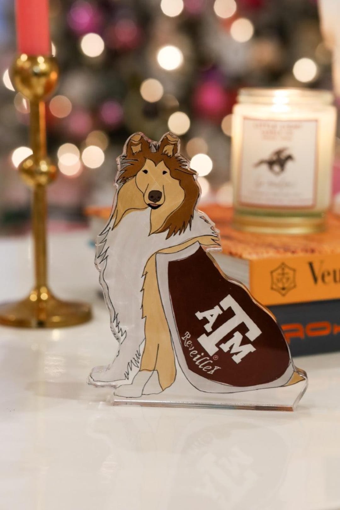 Miss Rev Acrylic Block Shelfie | College Art Block | Dorm Room Decor ...