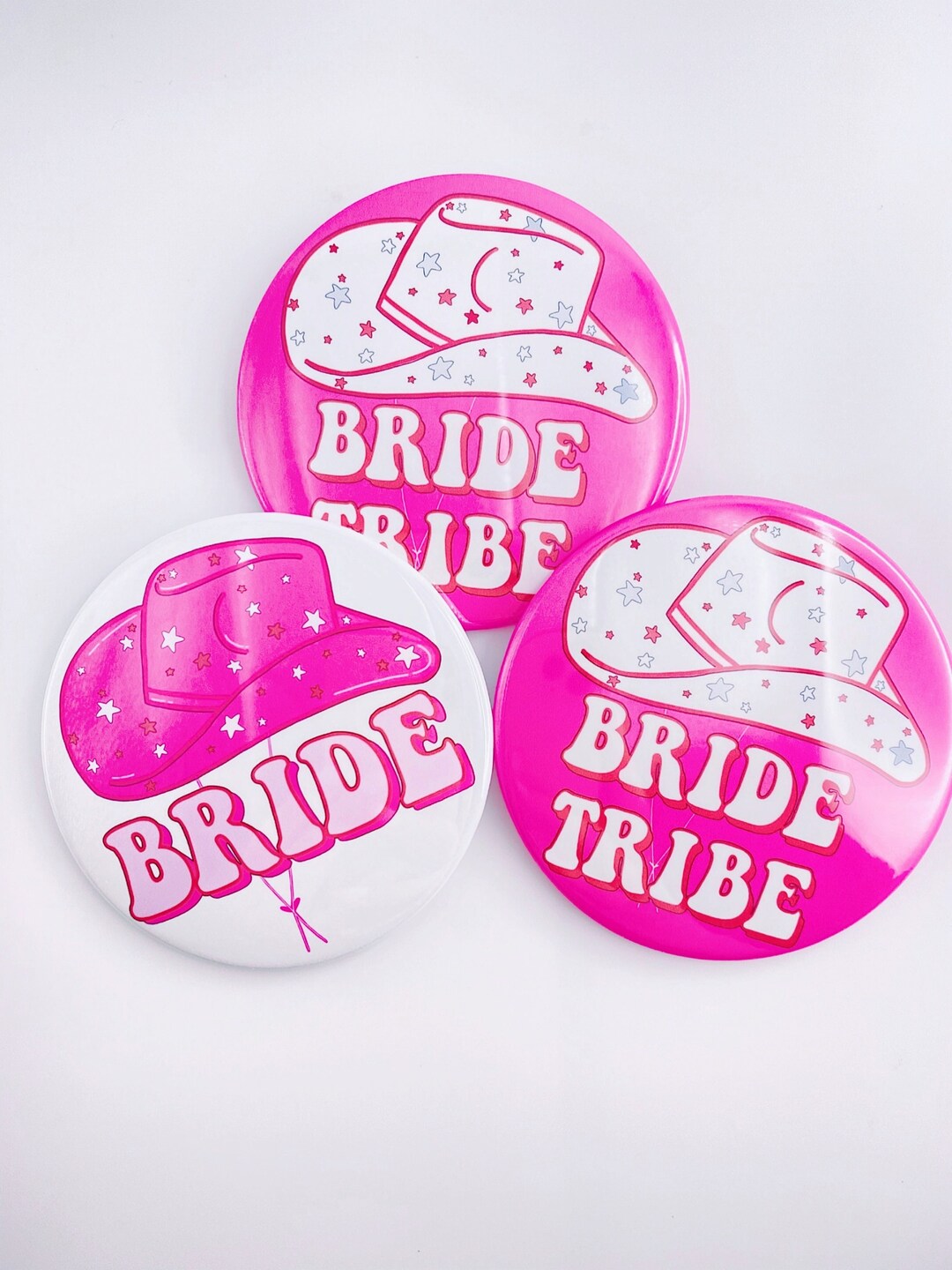 Bride Tribe | Nashville Bachelorette Buttons | Bachelorette Party ...