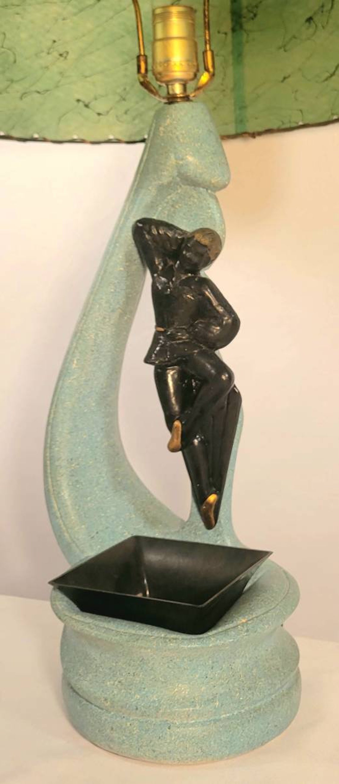 Atomic MCM Table Lamp. Green Premco 1955 - Etsy