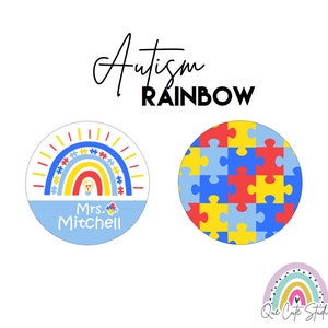 Autism Awareness Lanyard / Autism Rainbow / Special Education Teacher ...