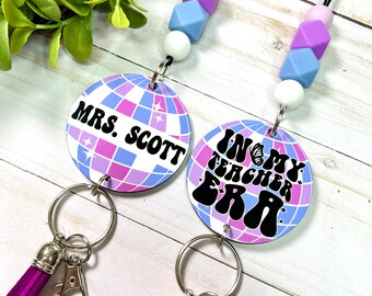 Smile Lanyard Pastel Lanyard Retro Lanyard Groovy Lanyard - Etsy