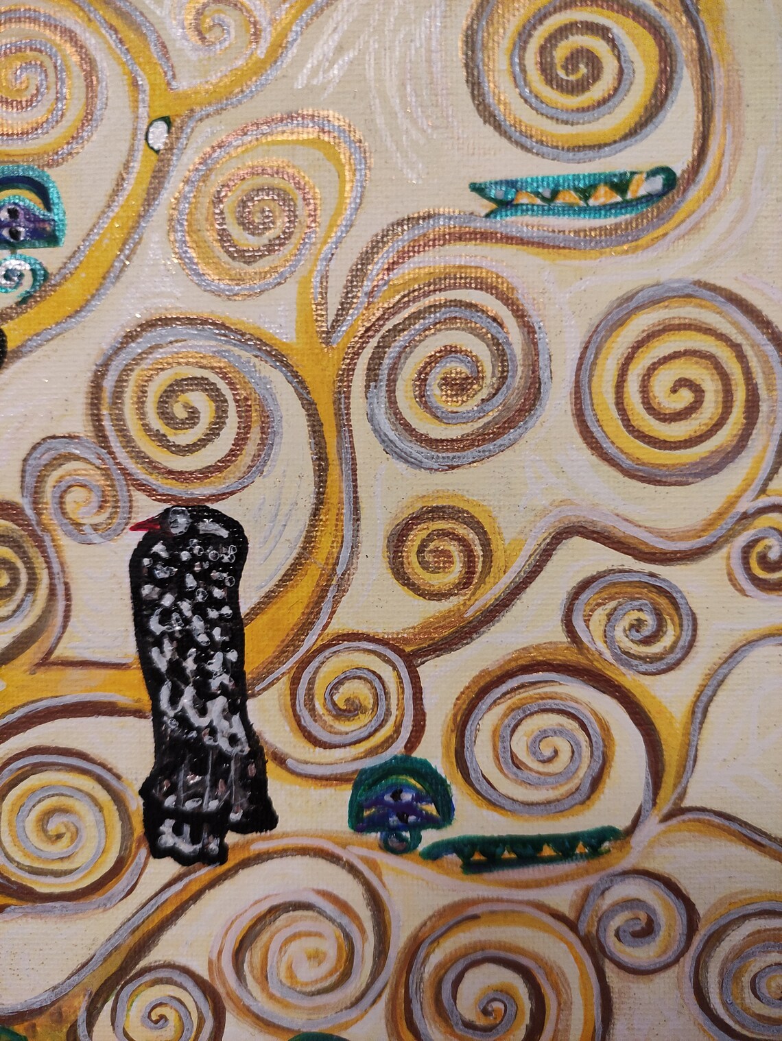 The Tree of Life. Stoclet Frieze. Life Tree Klimt. Original Hand ...