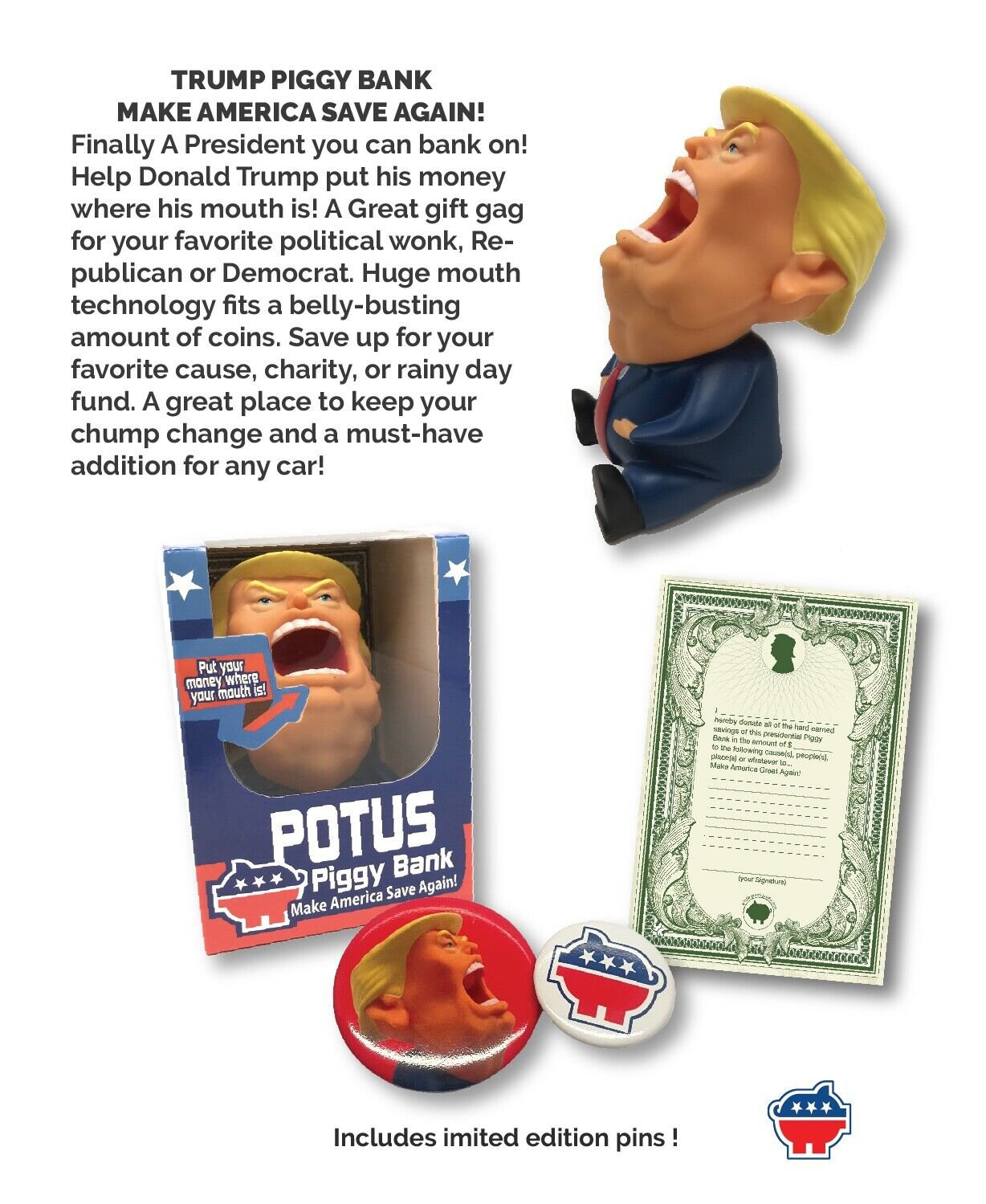Trump Collectible Figure - Make America Great Again - Get Your MAGA ...