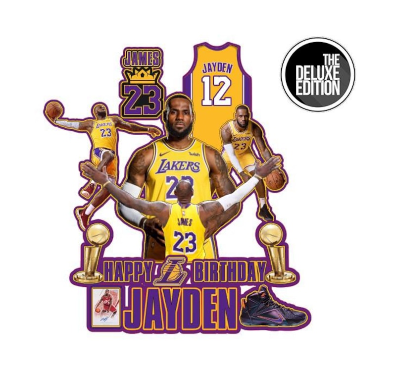 Lebron James Cake Topper - Etsy