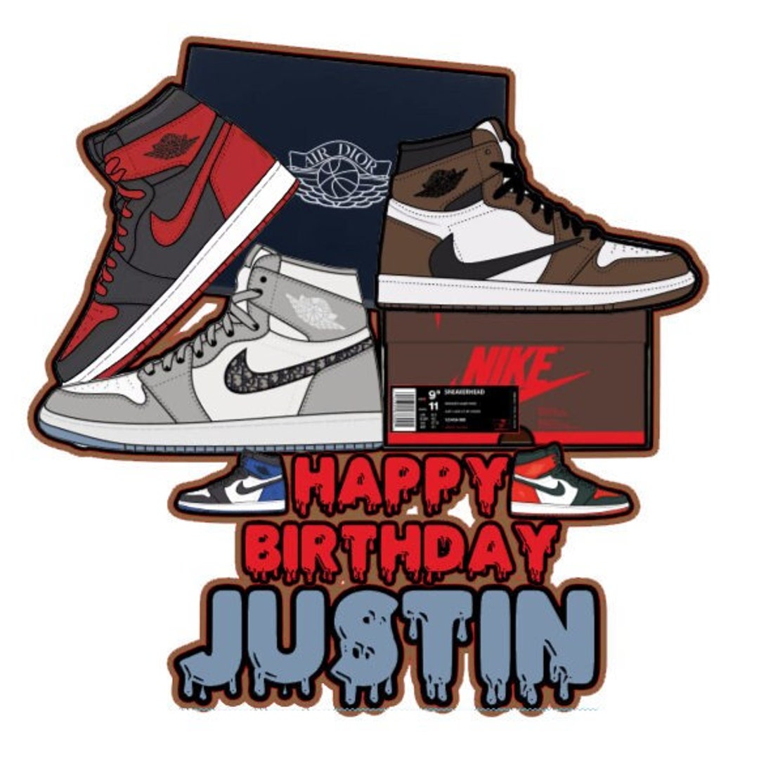 Rare Jordan Cake Topper - Etsy