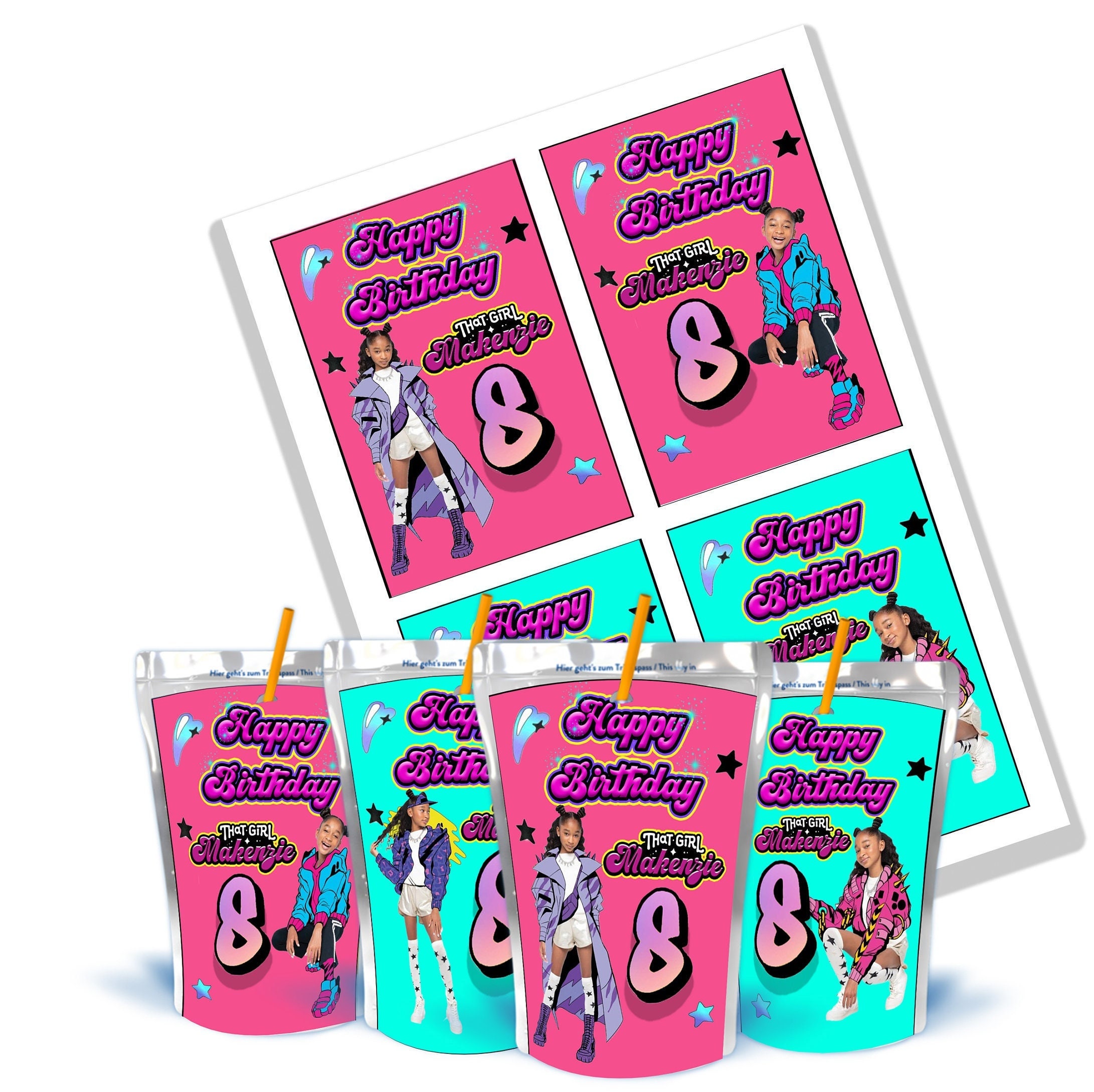 That Girl Lay Lay 'ultimate' Capri Sun Labels (digital) - Etsy