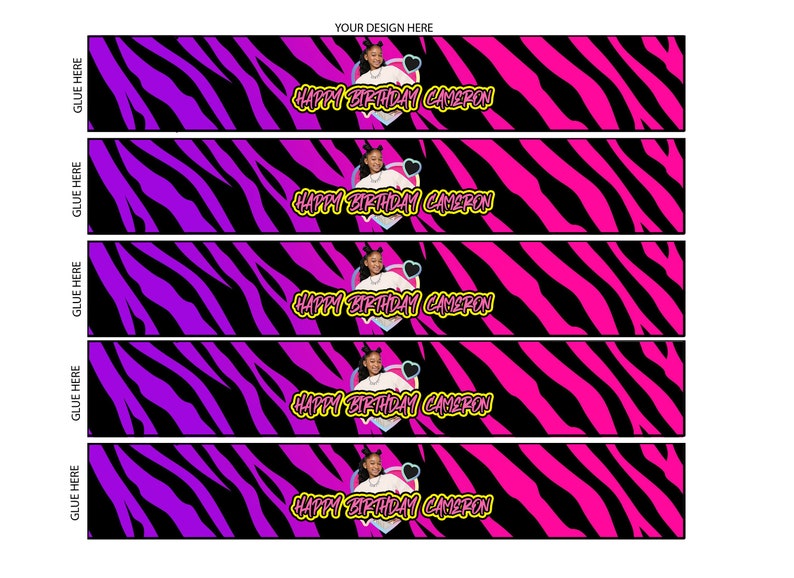 That Girl Lay Lay Water Bottle Labels (digital) - Etsy