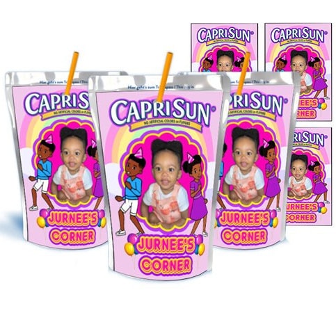 Gracie's Corner Custom Capri Sun Labels - Etsy