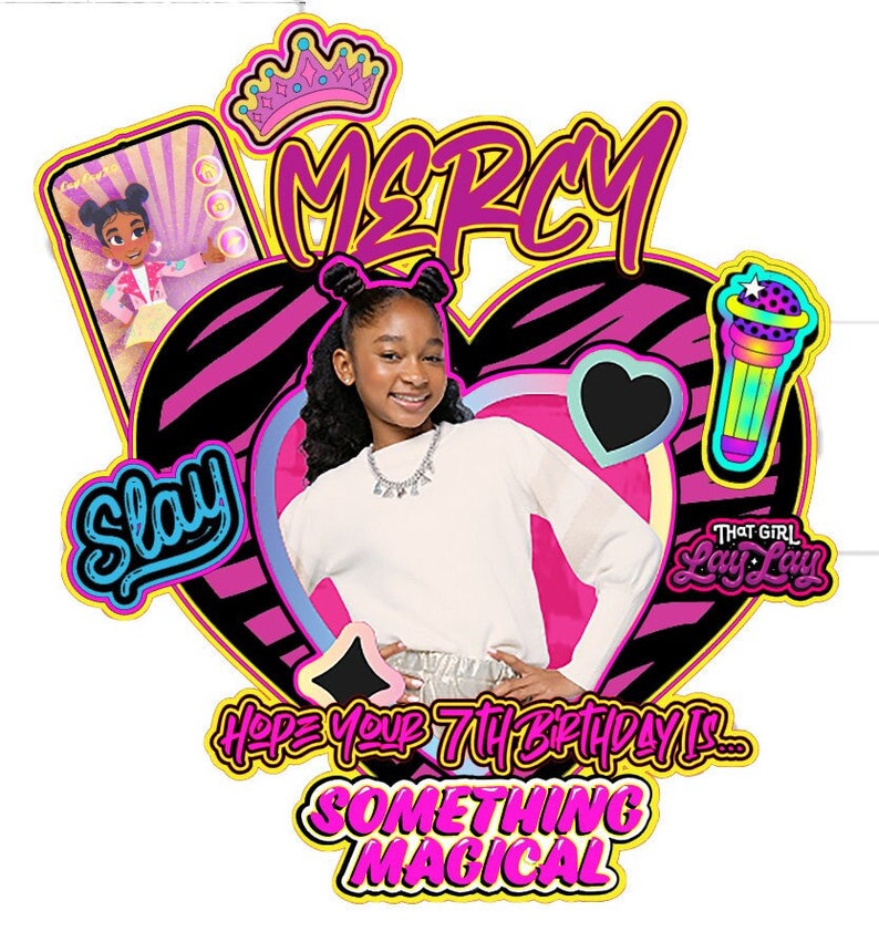 That Girl Lay Lay Cake Topper - Etsy