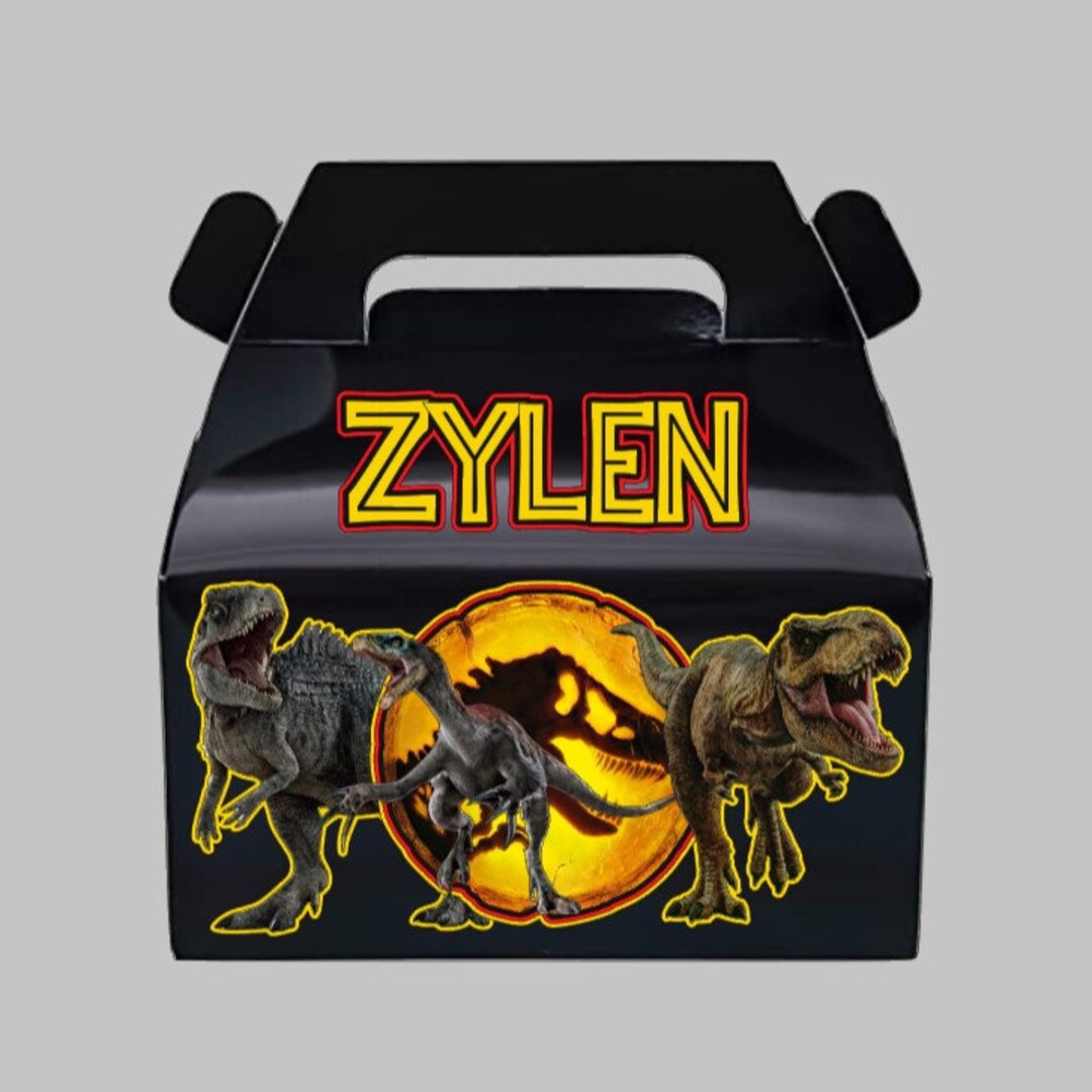 Jurassic World Dominion Favor Boxes - Etsy