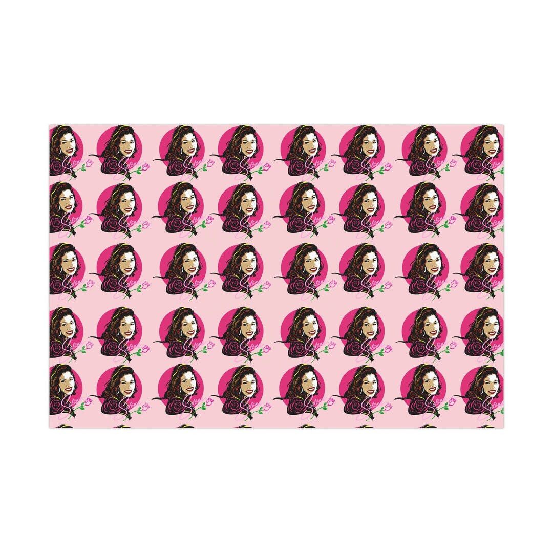 Selena Gift Wrap Selena Quintanilla Gift Wrapping Paper - Etsy