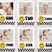 Smiley Face 1st Birthday Photo Banner Template ,one Happy Dude Month by ...