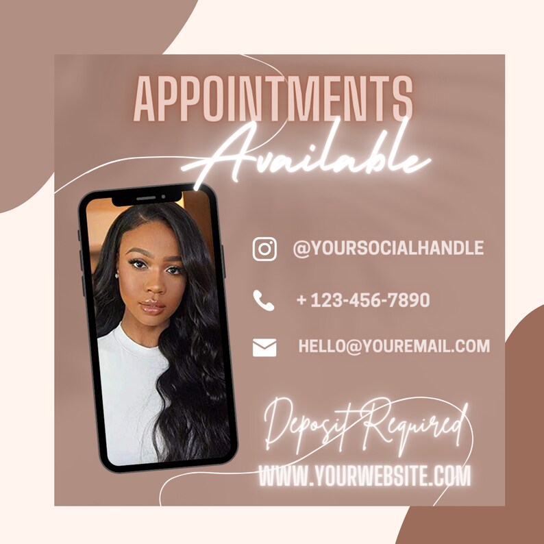 Appointments Available Flyer Appointments Available - Etsy