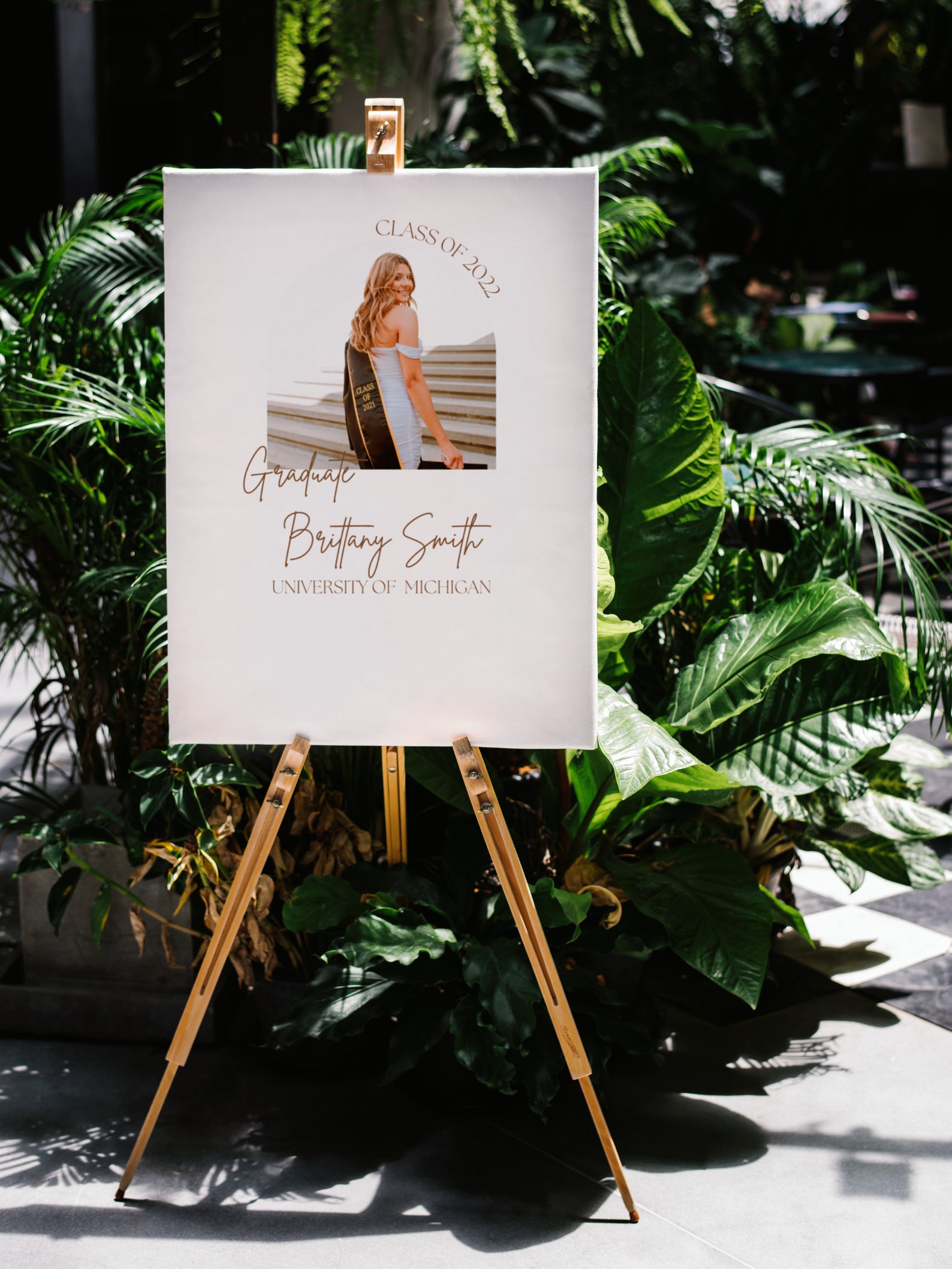 Graduation Signature Board, Modern Graduation Signature Sign, Modern ...