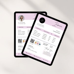 Notary Invoice Template | Invoice for Notary Public | Loan Signing ...