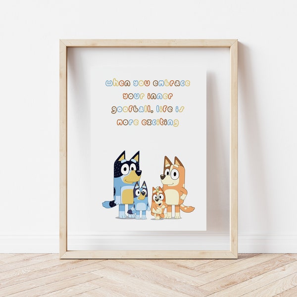 Bluey Room Prints - Etsy