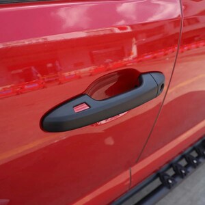 Black car door handle covers store