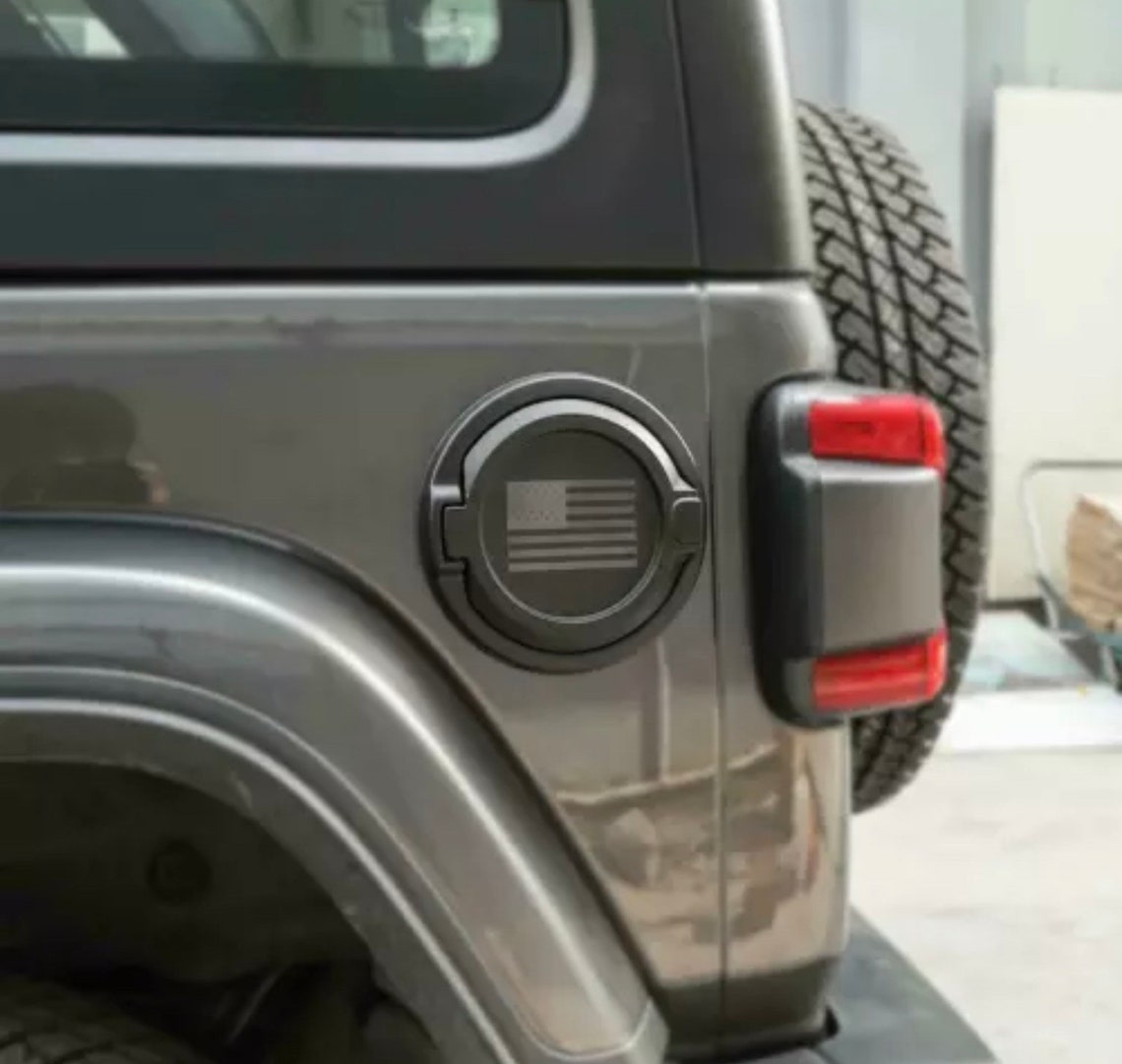 Custom Painted for Wrangler JL Flag Gas Cap Cover Fuel Filler - Etsy
