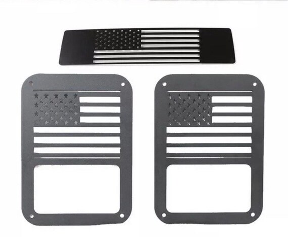 Custom Laser Cut Metal Tail Light Cover Guards Third Brake - Etsy