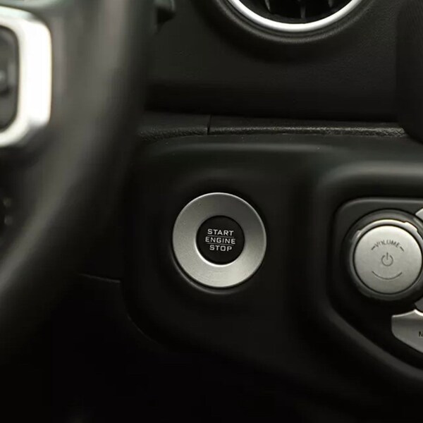 Jeep Start Stop Button Decal - Etsy