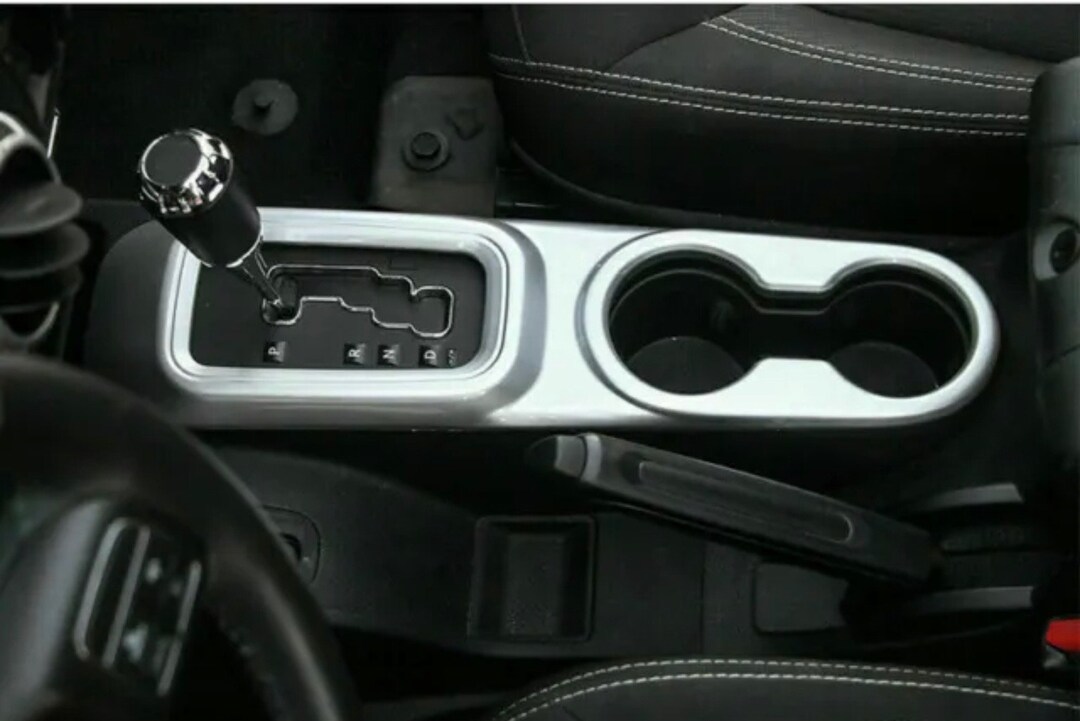 Custom Painted Silver Gear Shift Panel Cup Holder Trim - Etsy