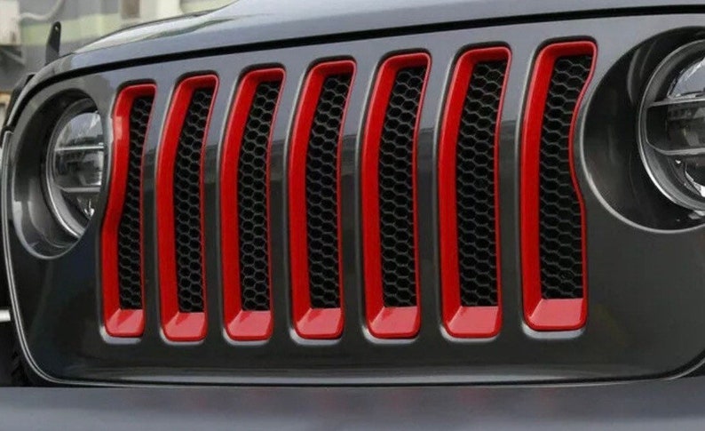 Custom Painted Front Grille Inserts Grill Guard Cover Trim for - Etsy