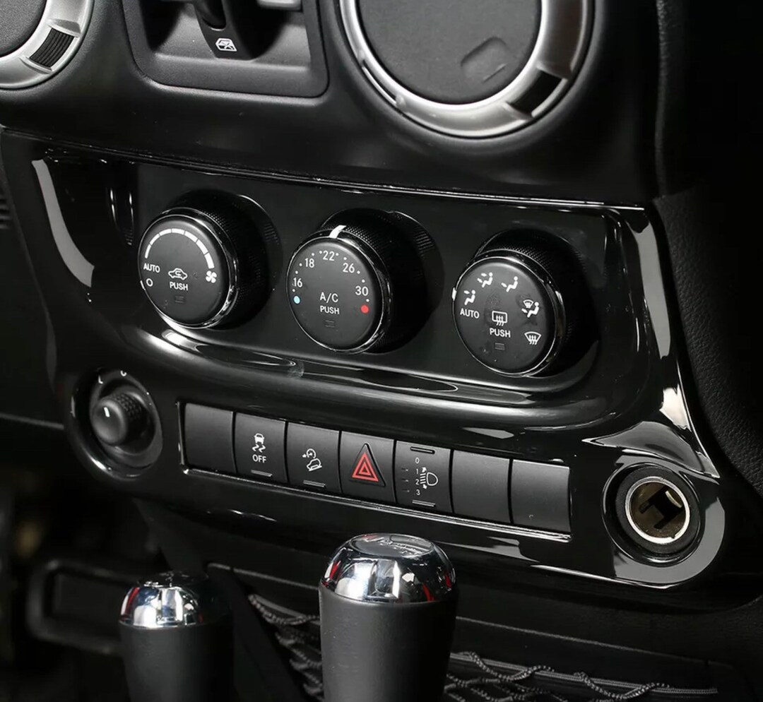 Custom Painted Air Conditioner Switch Panel Cover Trim for Jeep ...