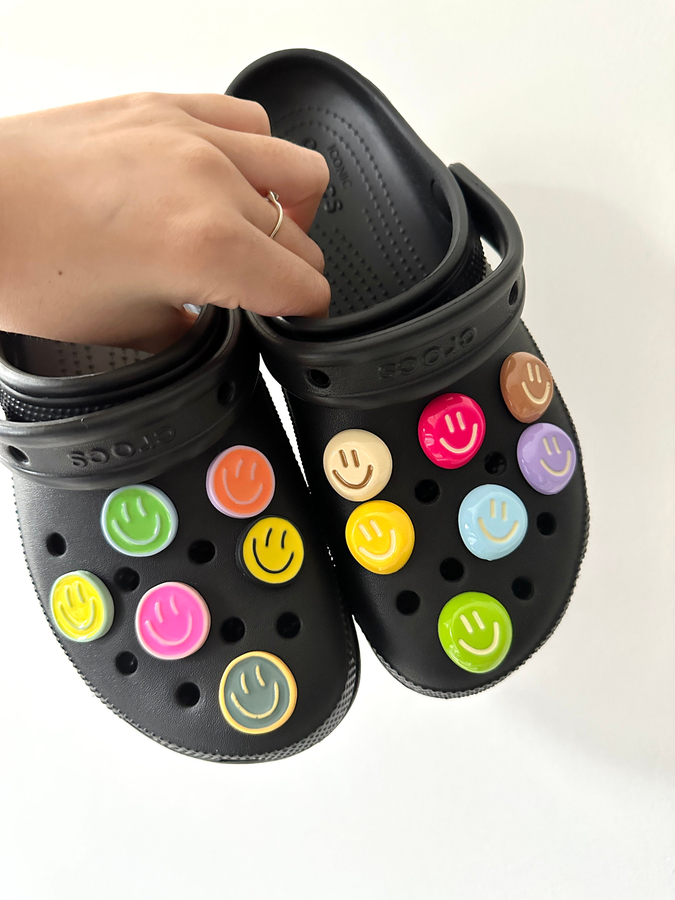 Croc Jibbitz Friendship Croc Charm Smiley Face Croc Charm - Etsy