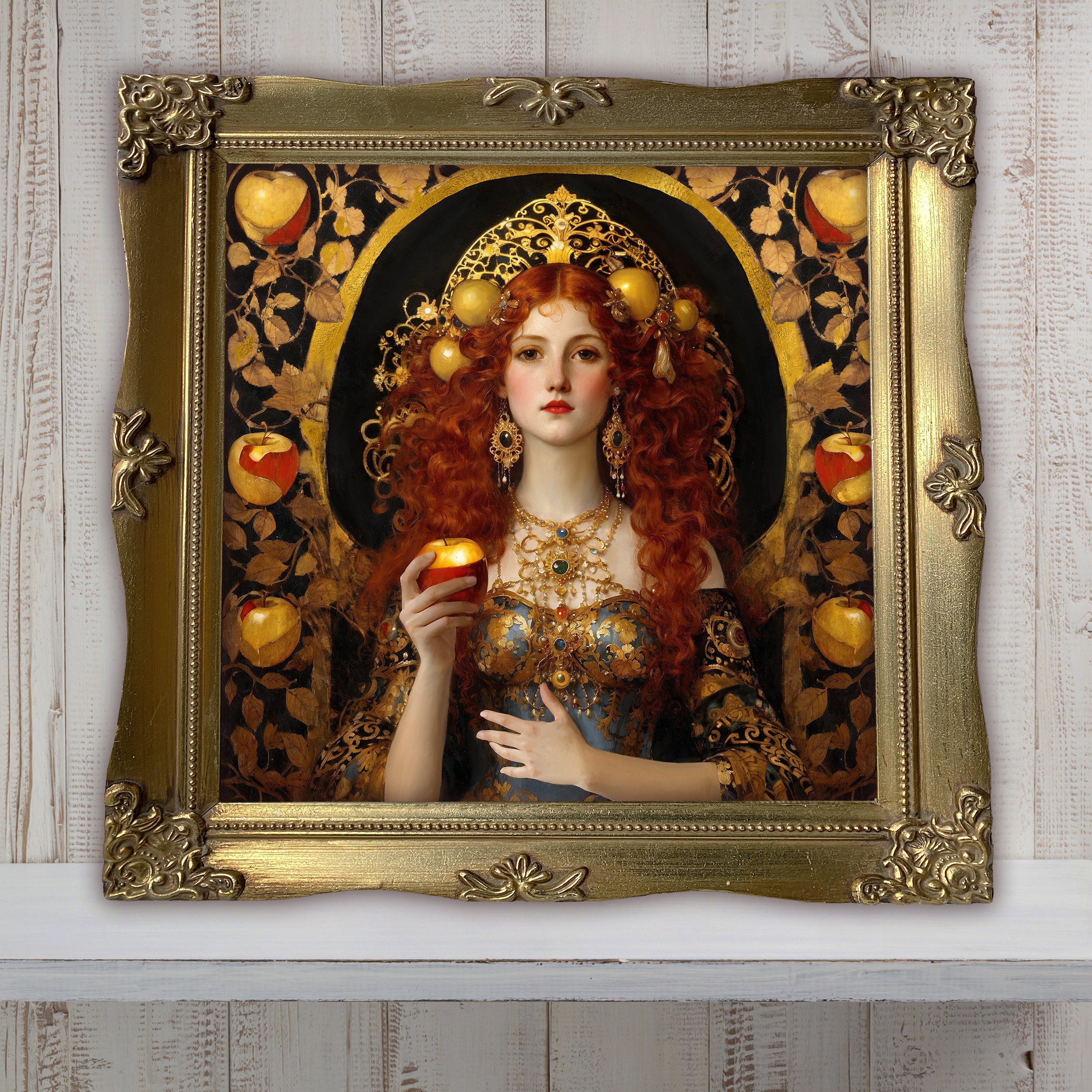 Eris Print Discordia, Goddess of Strife, Gothic Wall Art Deco, Dark ...