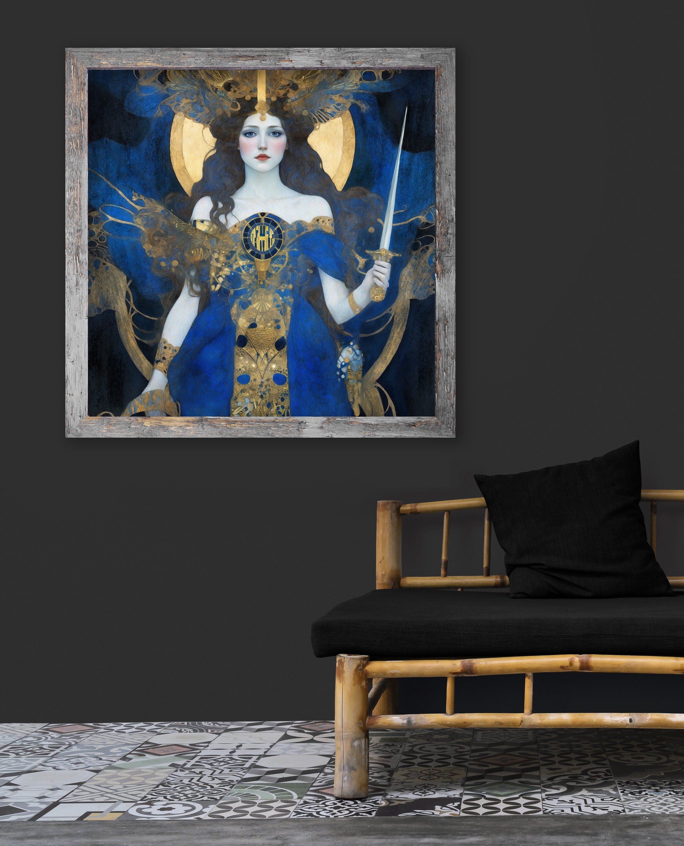 Nemesis Print, Goddess of Retribution, Greek Mythology, Pagan Witchy ...