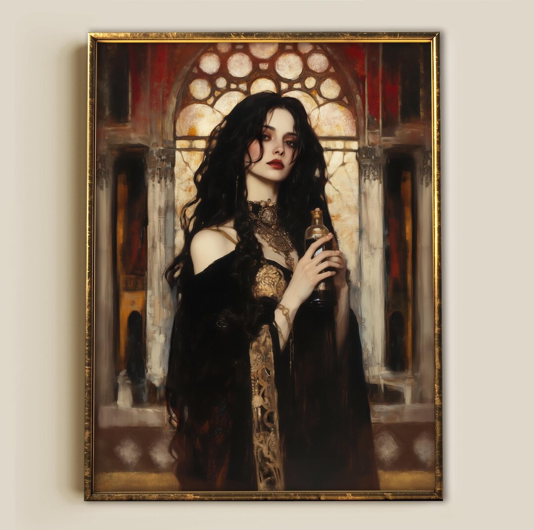 Medea Print, Sorceress Goddess of Witchcraft & Magic Potions, Gothic ...
