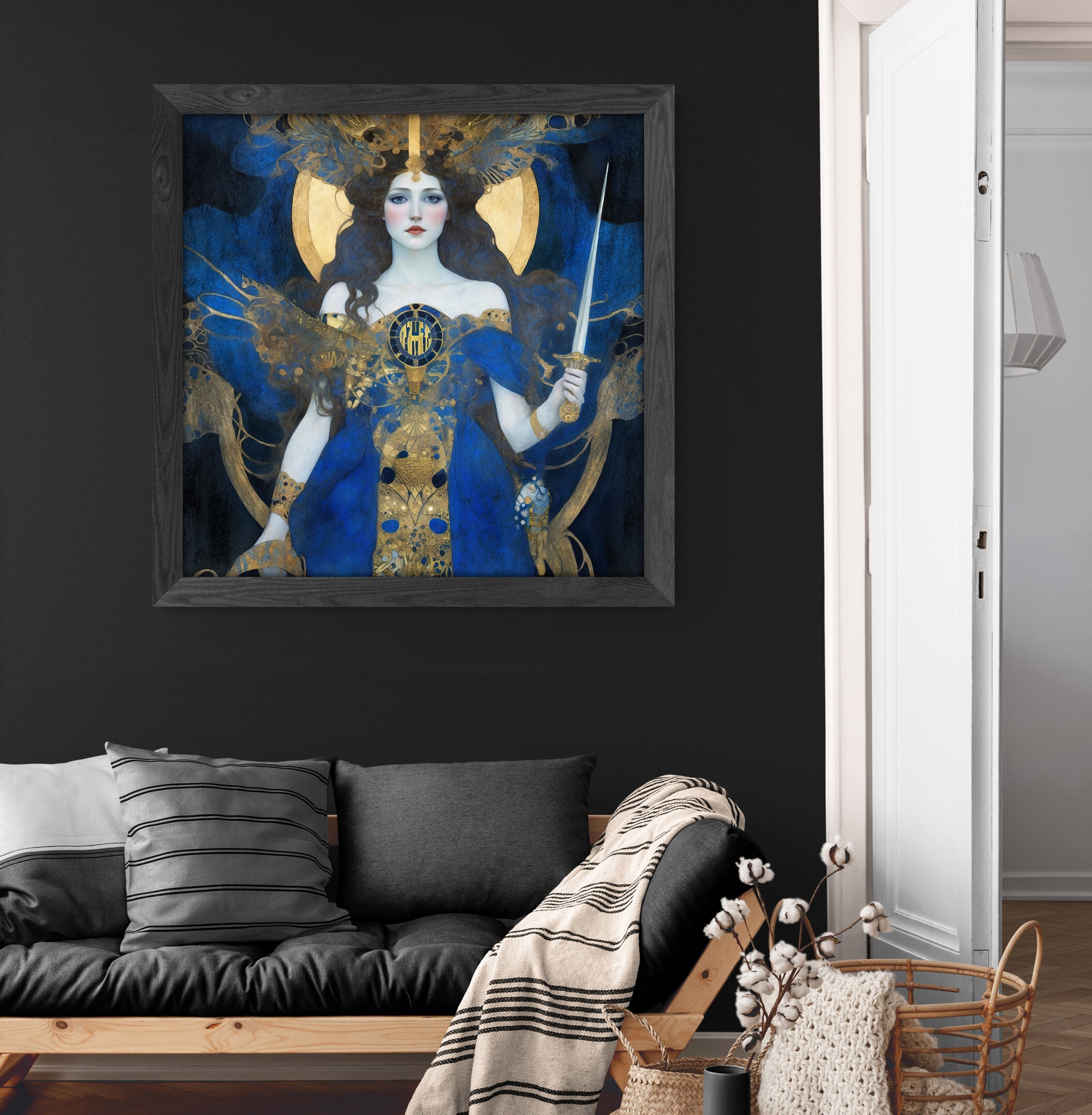 Nemesis Print, Goddess of Retribution, Greek Mythology, Pagan Witchy ...